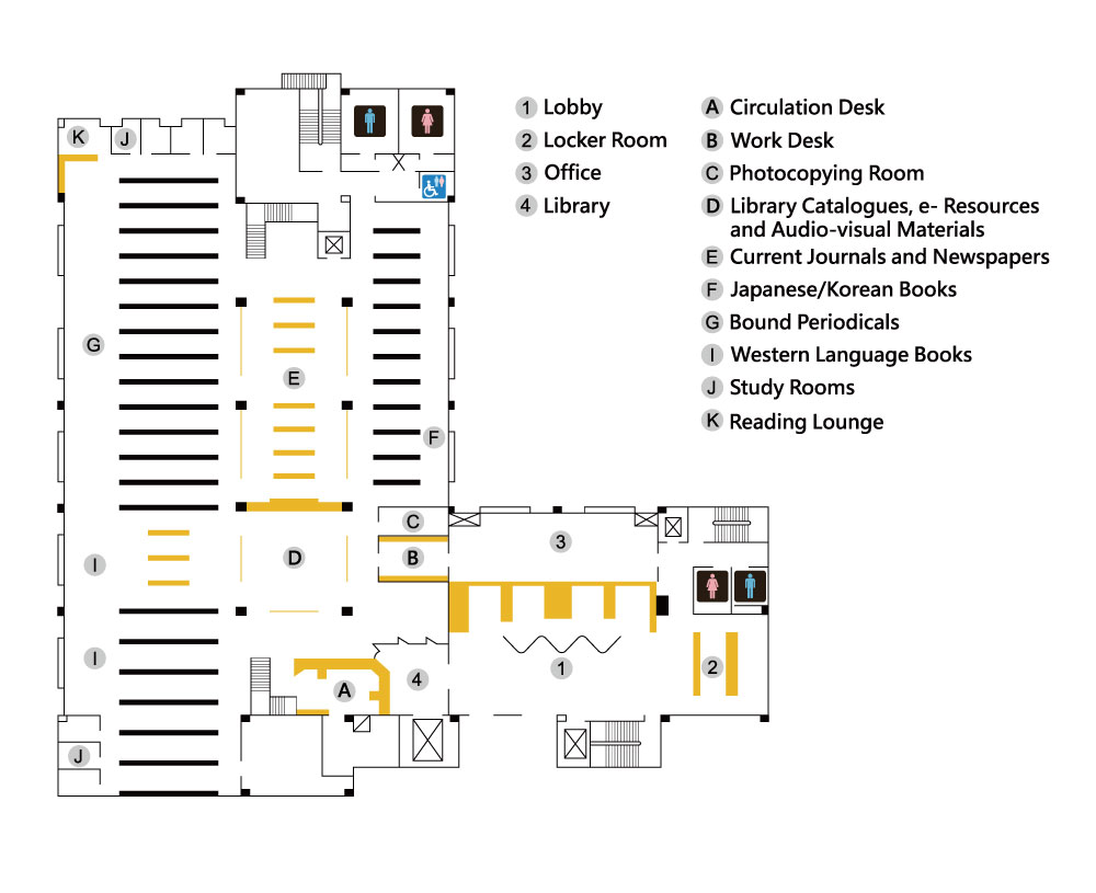 Library Floor Guide>National Palace Museum-Library Features